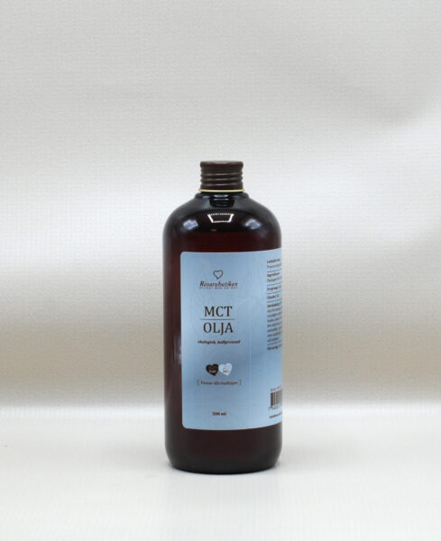 MCT Olja EKO 500ml | Ekologisk MCT-olja för Hud & Hår
