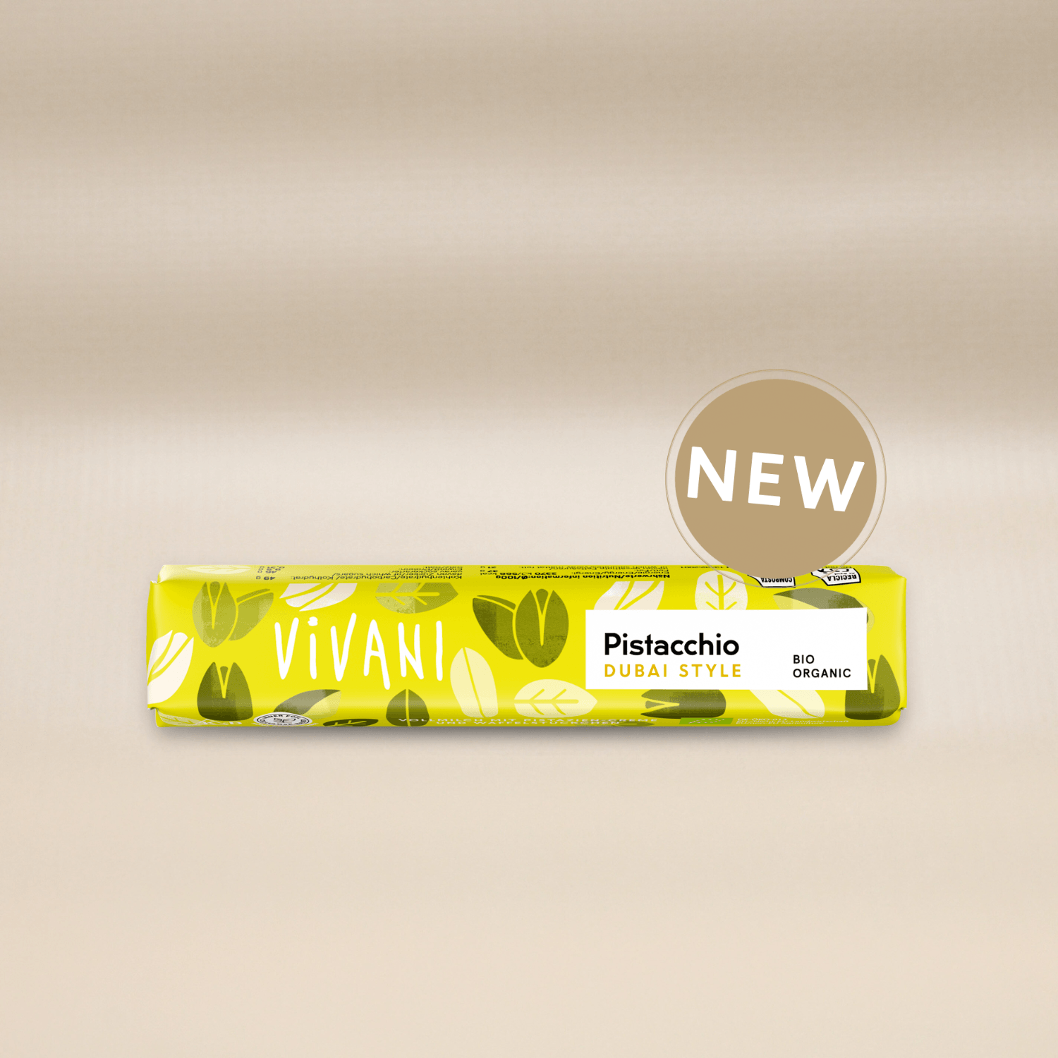 Vivani Pistacchio Dubai Style EKO 40g - Råvarubutiken